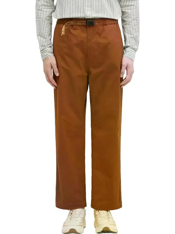 HUMAN MADE Slide-buckled Trousers - Brown