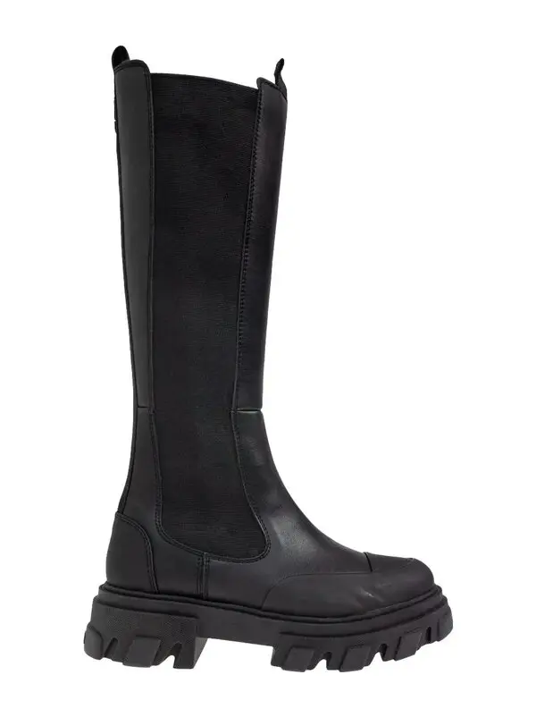 GANNI 55mm Knee-high Boots - Black