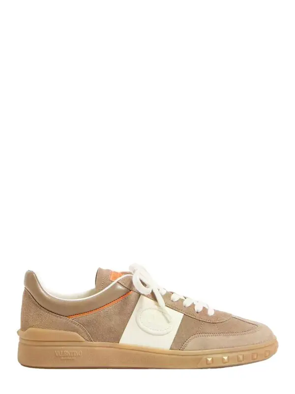 Valentino Garavani Upvillage Suede Sneakers - Brown