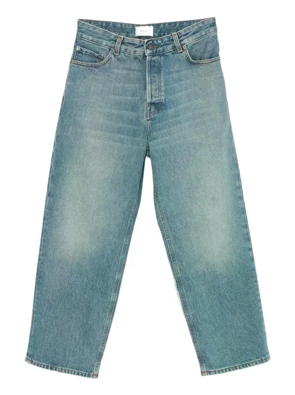 HAIKURE Straight-leg Cotton Jeans - Blue