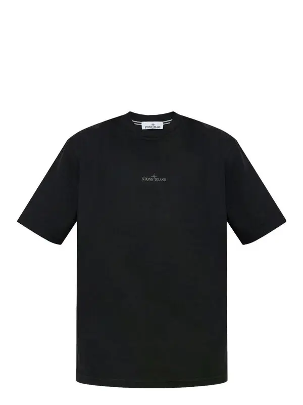 Stone Island Cotton T-shirt - Black