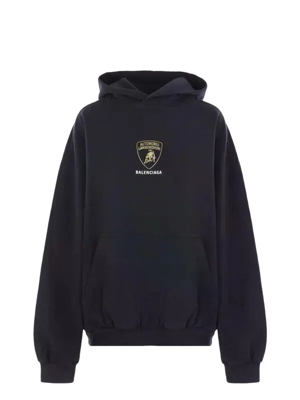 Balenciaga Automobili Lamborghini Hoodie - Black