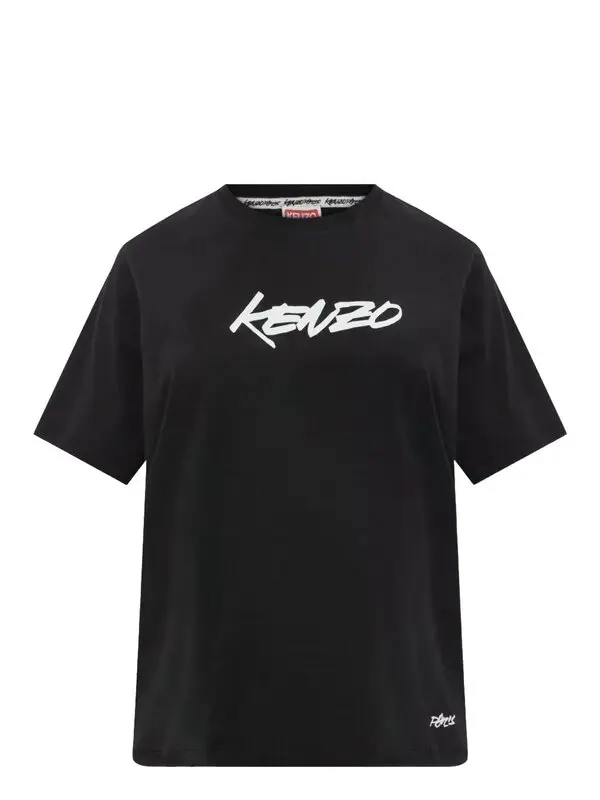 Kenzo Logo-print T-shirt - Black