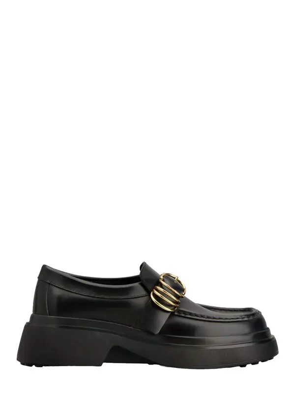 TOD'S Leather Loafers - Black