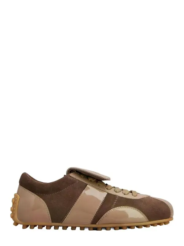 TOD'S Panelled Sneakers - Brown