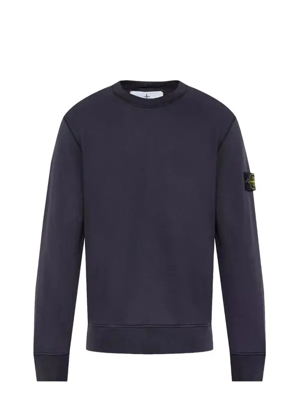 Stone Island Compass Patch Sweatshirt - Blue
