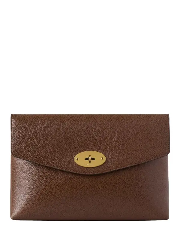 Mulberry Large Darley Cosmetic Pouch - Oak
