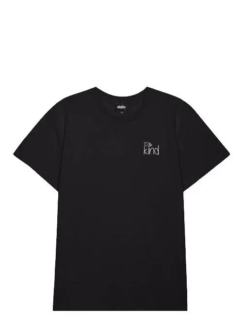DALIX Be Kind Everyday Tee - Black
