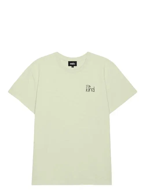 DALIX Be Kind Everyday Tee - Cucumber