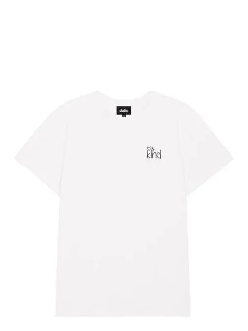 DALIX Be Kind Everyday Tee - White
