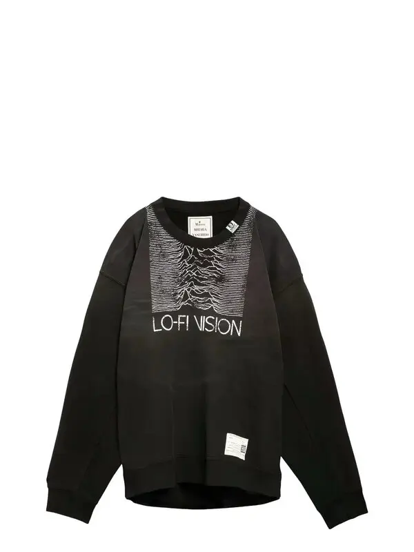 Mihara Yasuhiro Draped Sweatshirt - Black