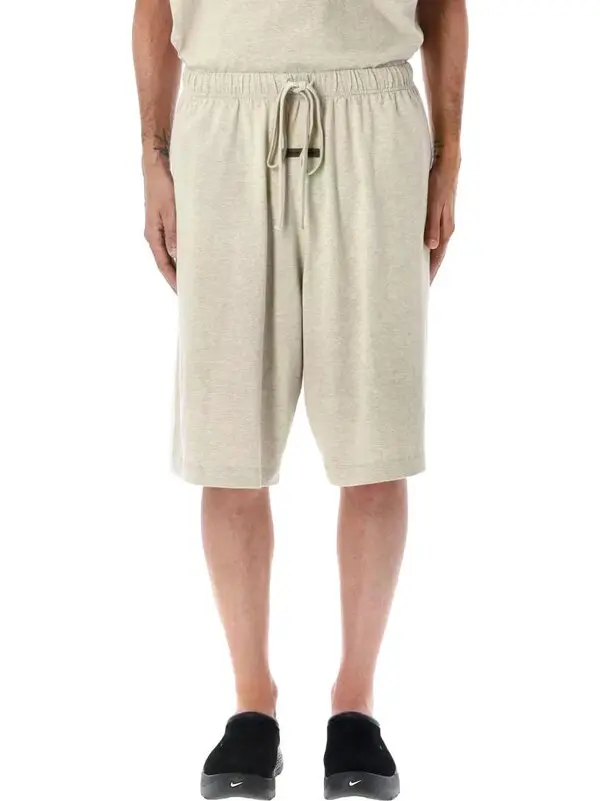 Fear Of God Drawstring-waist Track Shorts - Neutrals