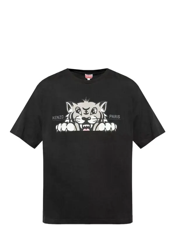 Kenzo Cotton T-shirt - Black