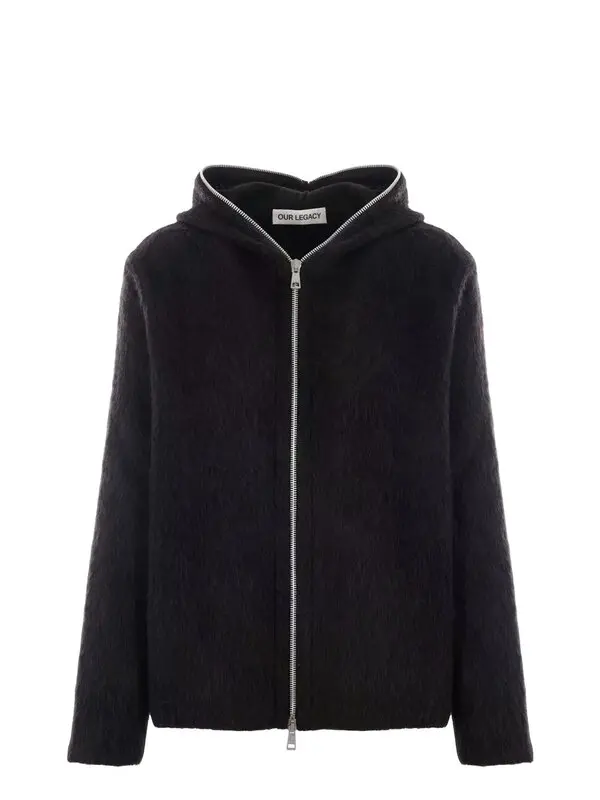 Our Legacy Zip-fastening Hoodie - Black