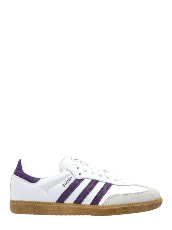 Adidas Samba Leather Sneakers - White