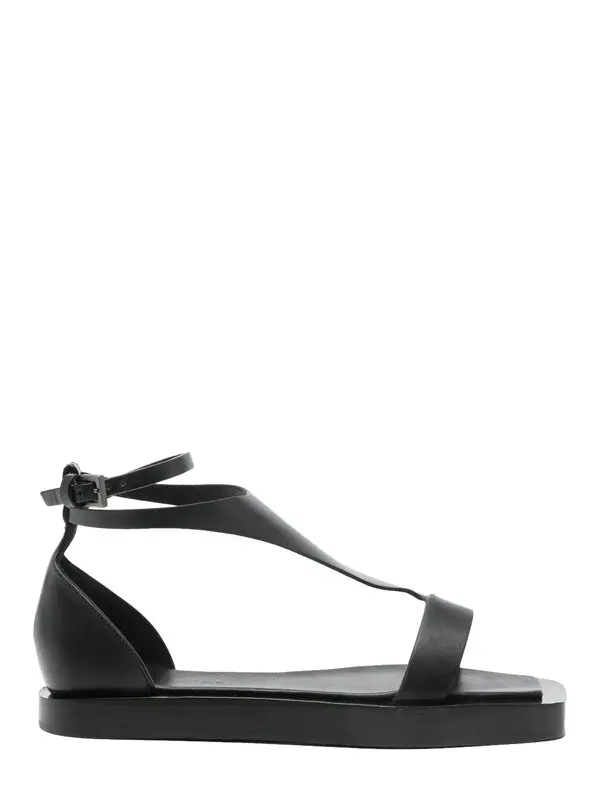 Max Mara Velaflat Sandals - Black
