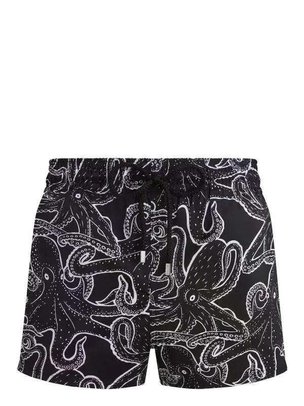 Vilebrequin Poulpes Swim Shorts - Black