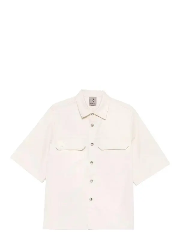 RHUN Short-sleeve Shirt - Neutrals