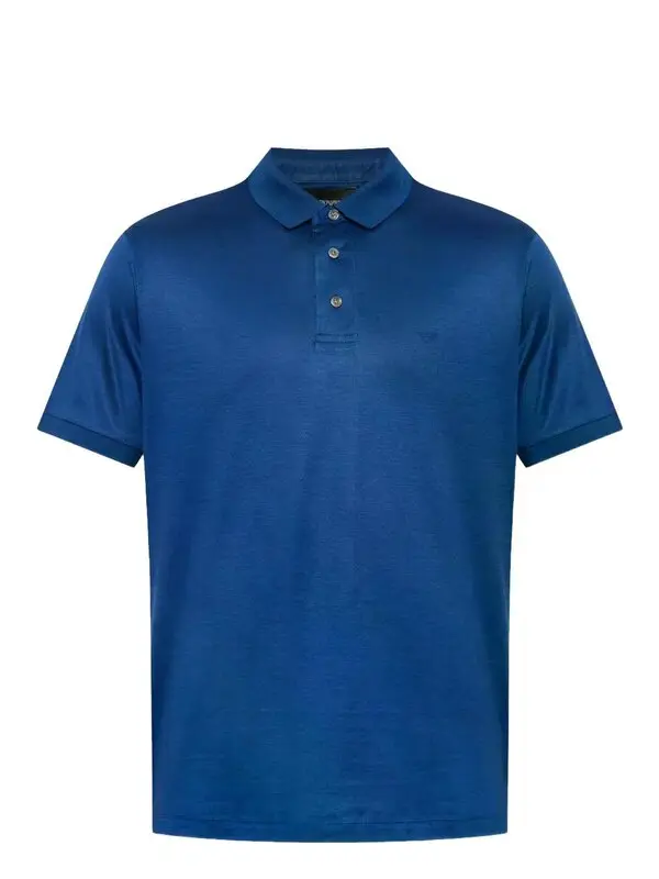 Emporio Armani Short-sleeve Polo Shirt - Blue