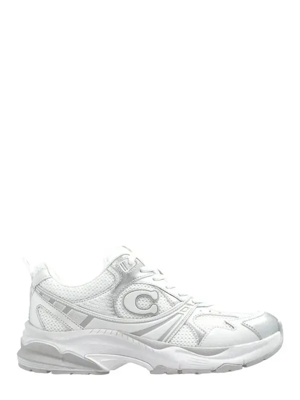 Coach Mesh Sneakers - Xvr Light Grey/optic White