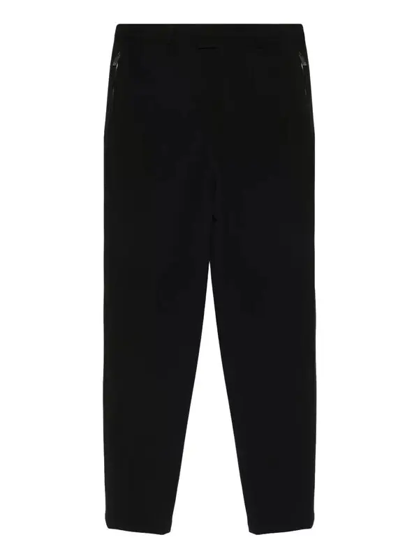 Emporio Armani Tapered Trousers - Black