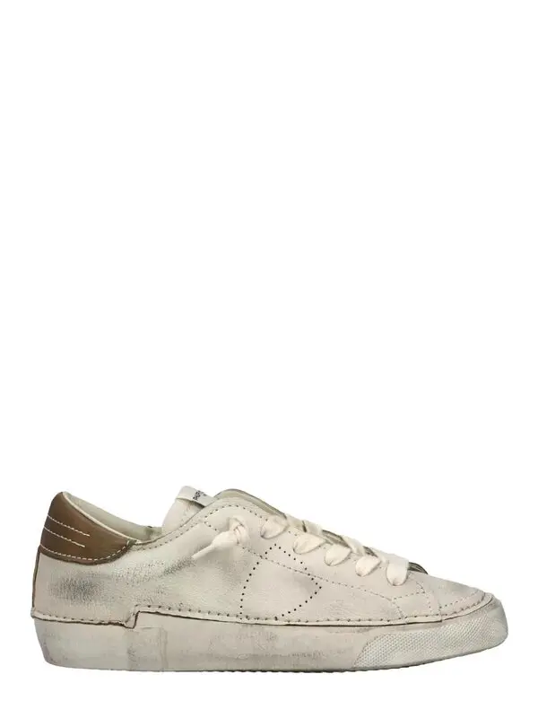 Philippe Model Leather Low-top Sneakers - White