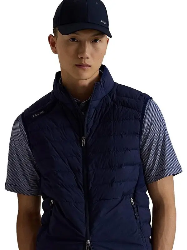 Ralph Lauren Quilted Full-zip Vest - Refined Navy