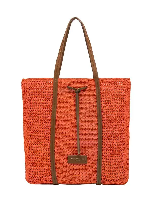 GIANNI CHIARINI Victoria Tote Bag - Orange