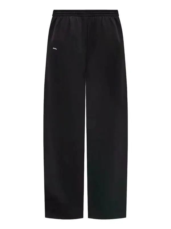 PANGAIA Elasticated-waistband Track Pants - Black