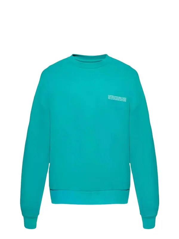 PANGAIA Crew-neck Organic Cotton Sweatshirt - Green