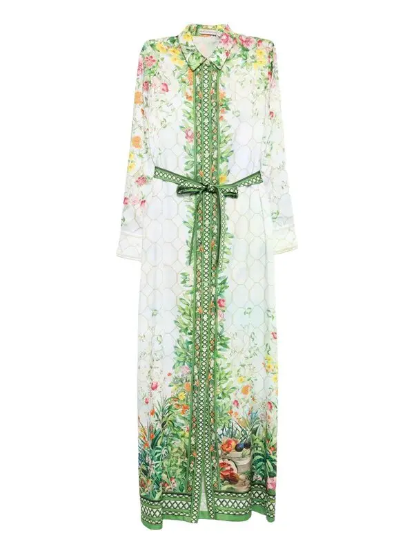 MARY KATRANTZOU Torino Dress - White