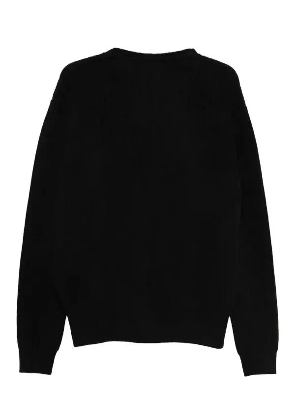 Rick Owens Mock-neck Sweater - Black