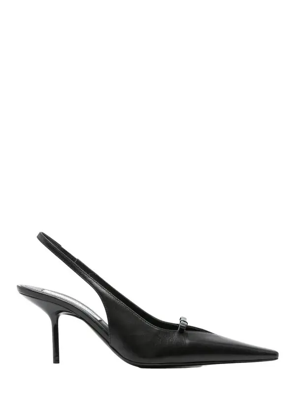 Victoria Beckham 75mm Slingback Pointed-toe Pumps - Black
