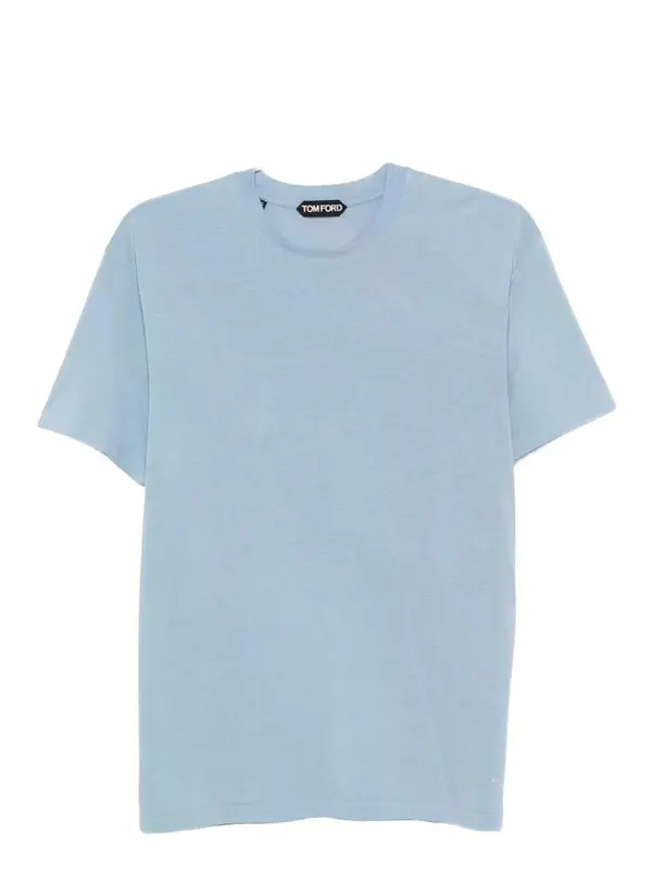 TOM FORD Crew-neck T-shirt - Blue