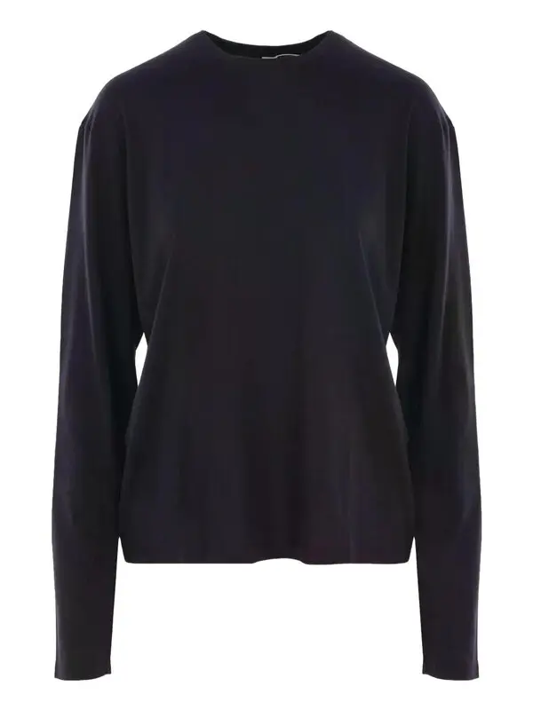 TOTEME Long-sleeved Top - Black