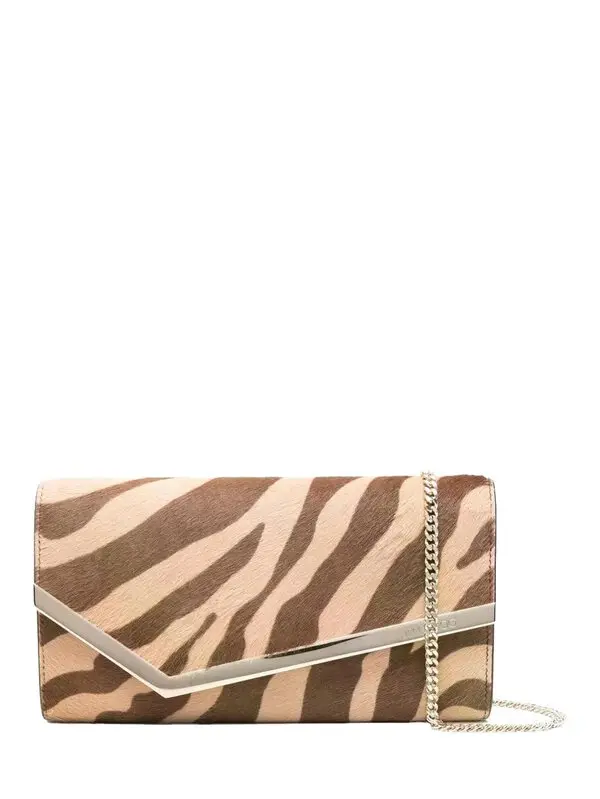 JIMMY CHOO Emmie Clutch - Neutrals