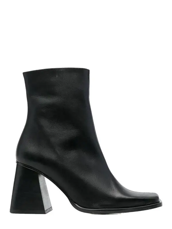 ALOHAS South Leather Ankle Boots - Black