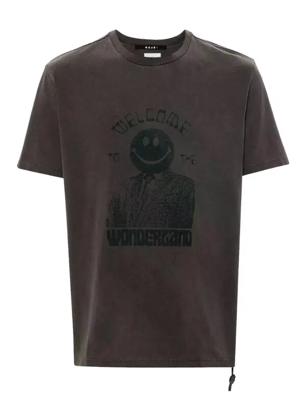 Ksubi Portal Kash Ss Cotton T-shirt - Black