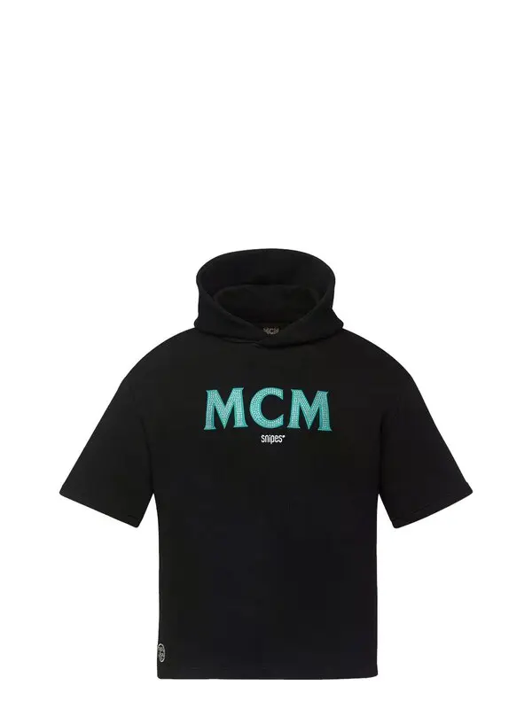 Mcm Rhinestone Hoodie - Black