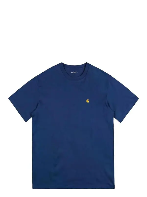 Carhartt Work In Progress Chase Logo-embroidered T-shirt - Blue