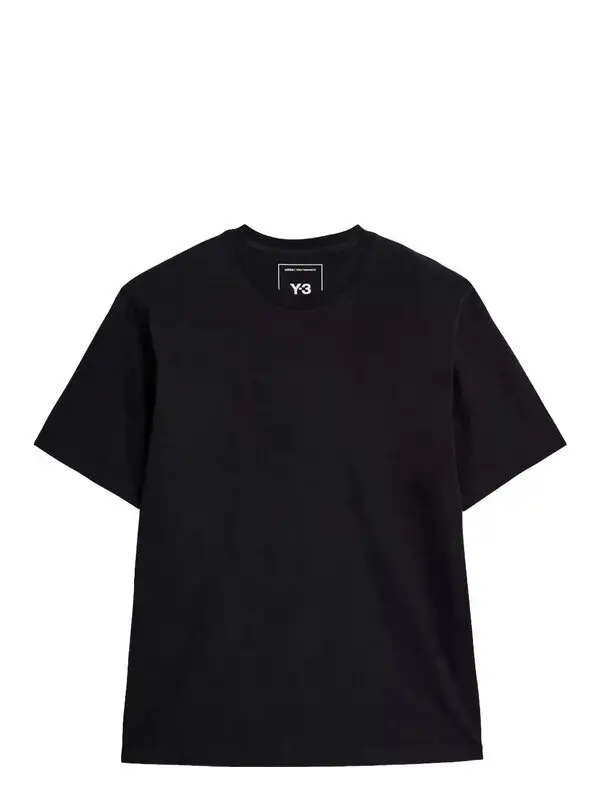 Y3 Logo-print T-shirt - Black
