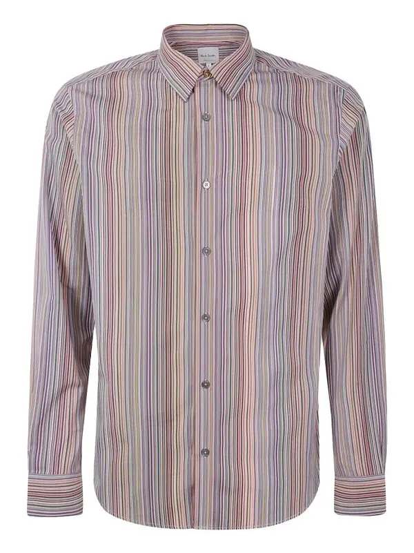 Paul Smith Striped Shirt - Pink