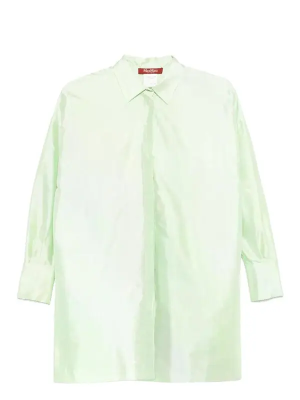 Max Mara Silk Shirt - Green