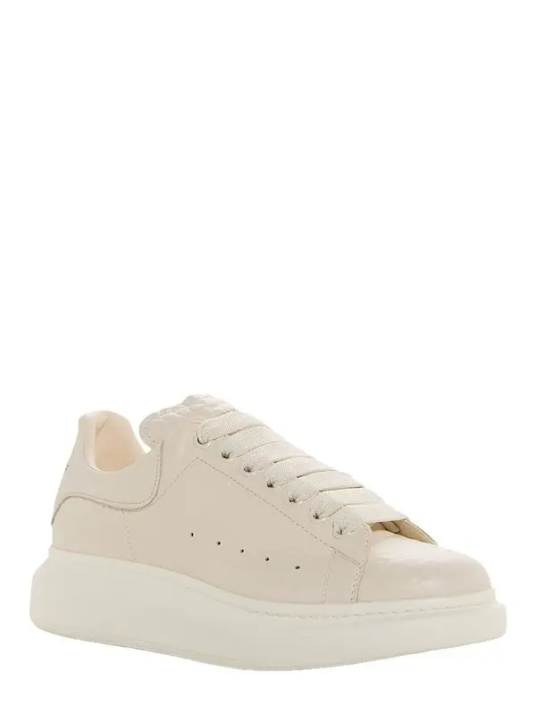 Alexander McQueen Oversized Sneakers - Bone