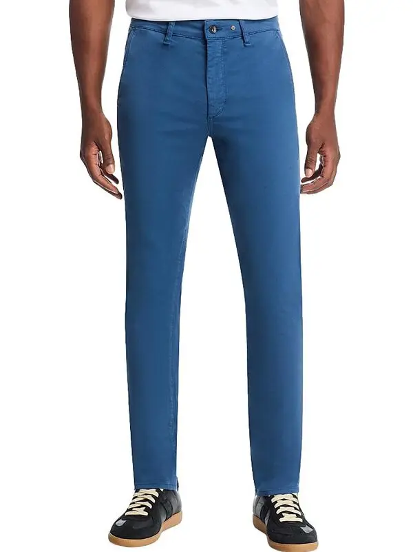 Rag & Bone Signature Slim Fit 2 Stretch Twill Pants - Deep Sea