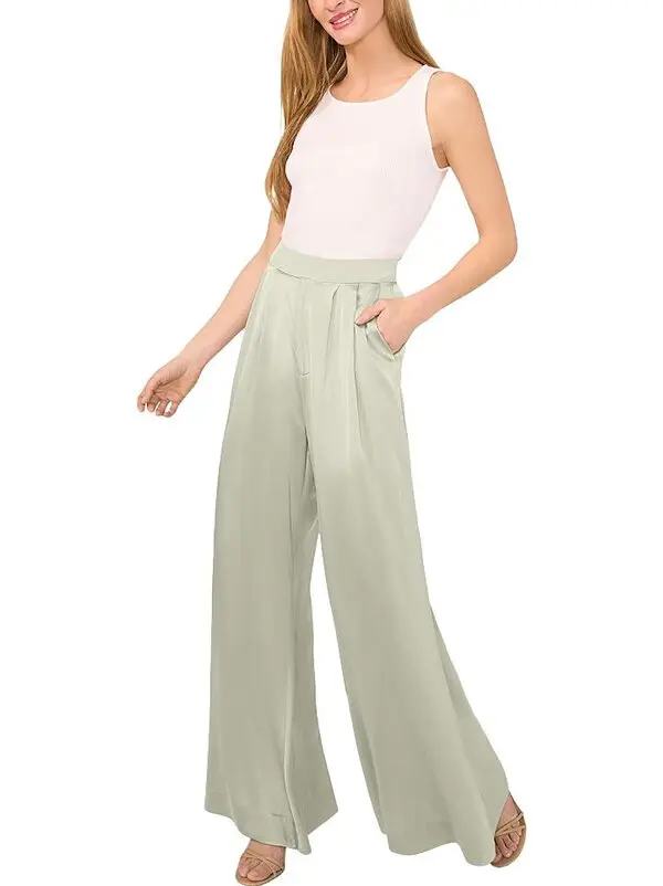 Ted Baker London Wide Leg Pants - Desert Sage