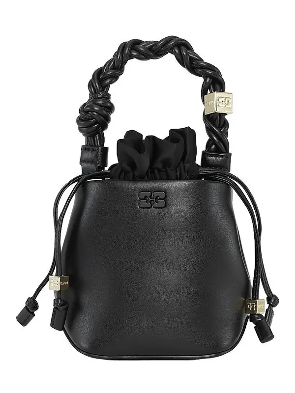 GANNI Small Bucket Bag - Black