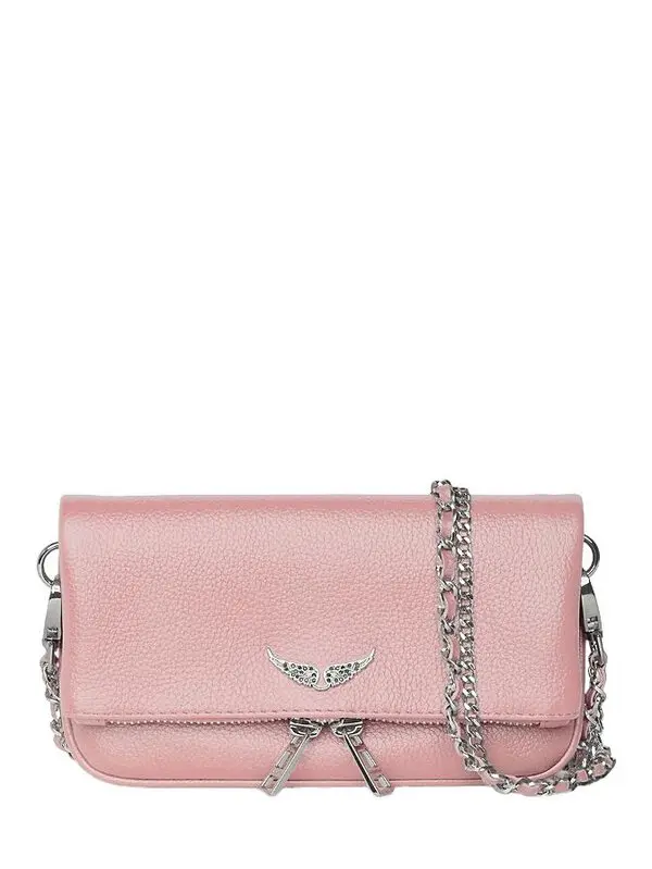 Zadig&Voltaire Rock Nano Grained Leather Crossbody Bag - Cosy