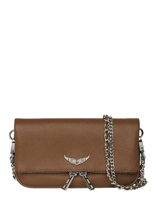 Zadig&Voltaire Rock Nano Grained Leather Crossbody Bag - Heritage