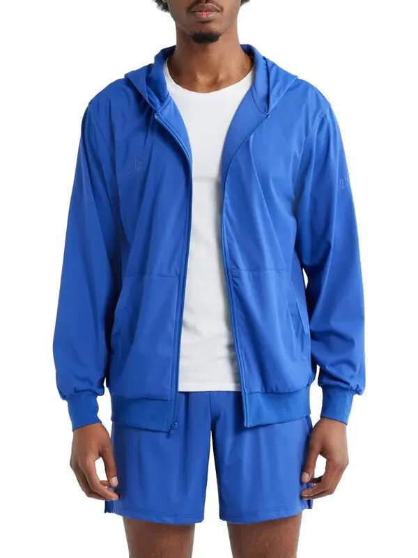 SANTO STUDIO Blake Snell Tempo Lite Zip Hoodie - Recovery Blue